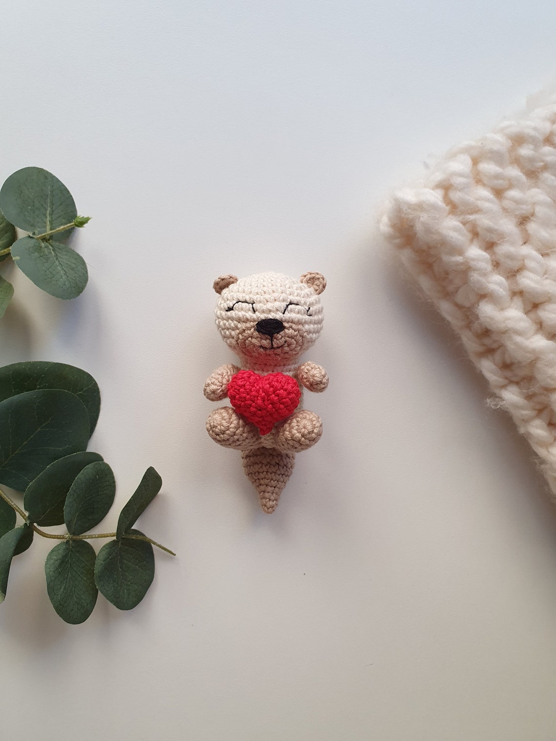 Otter Crochet Otter Mini Otter Toy Pocket Otter Sea Otter - Etsy