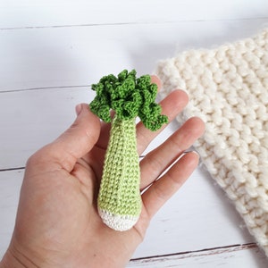 1 Piece - Crochet Celery , Play Food , Kitchen Decoration , Crochet ...