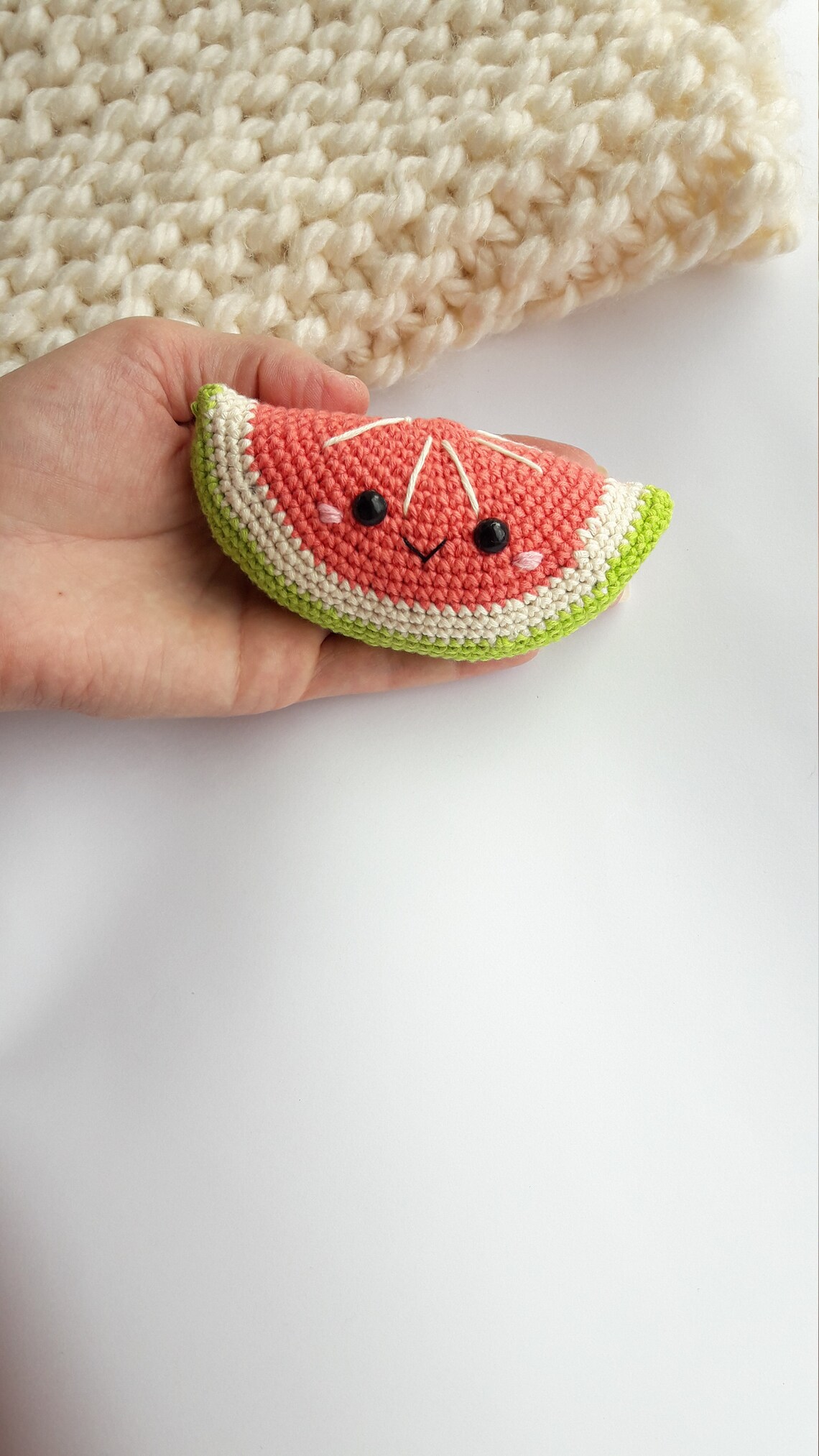 Happy Vegies Kawaii rattle Toys Amigurumi Soft Toybaby - Etsy