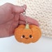 Pumpkin Keychain ,crochet Keychain, Crochet Pumpkin ,amigurumi Pumpkin ...
