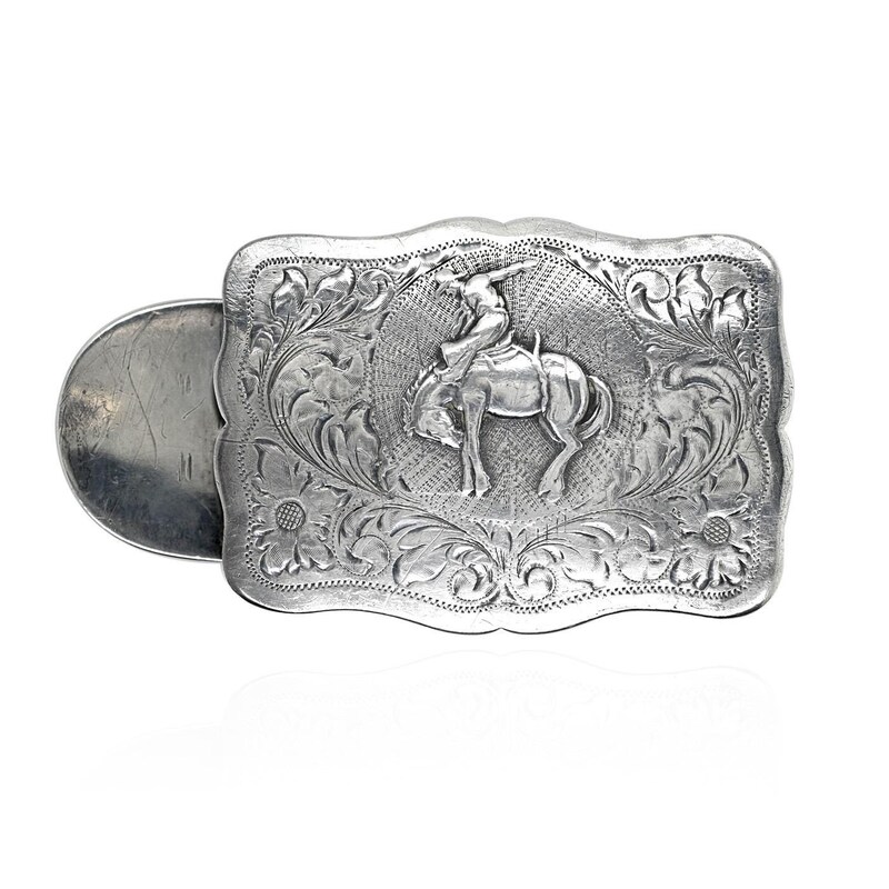 Sterling Belt Buckle - Etsy