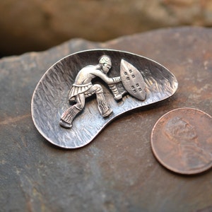 Rare Sterling Silver South African Tribal Pin, South African Brooch ...