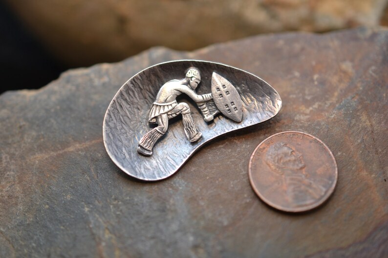 Rare Sterling Silver South African Tribal Pin South African - Etsy