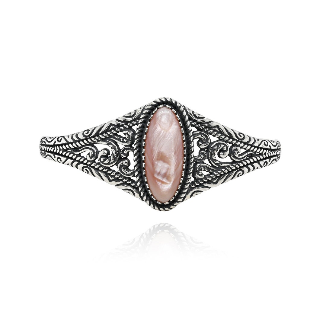 Sterling American West Relios Mother of Pearl Bracelet, Relios Sterling ...