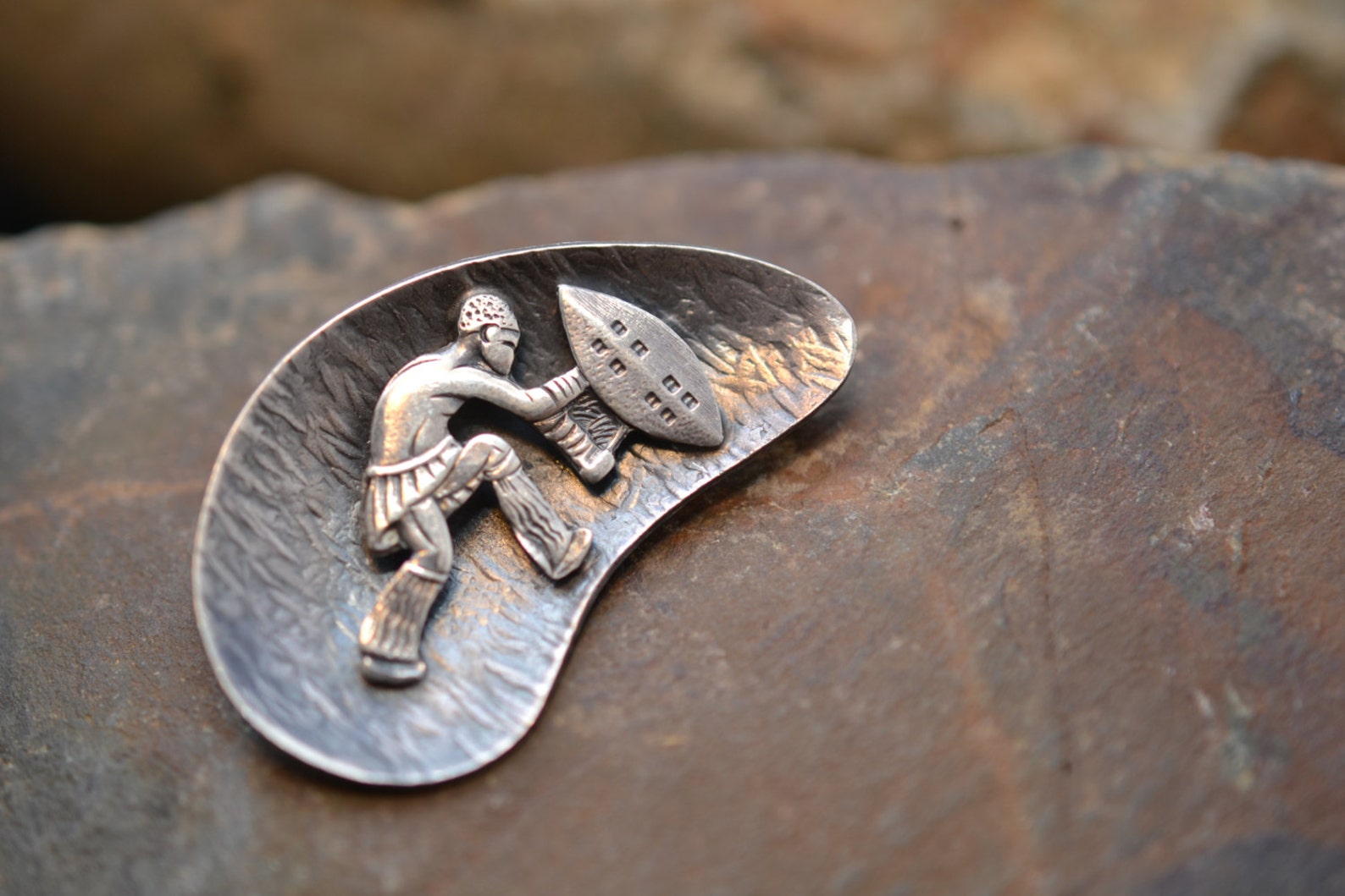 Rare Sterling Silver South African Tribal Pin South African - Etsy