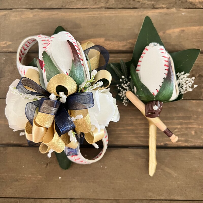 Baseball Rose - Etsy