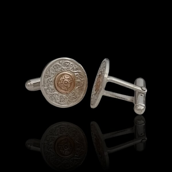 Shield Cufflinks - Etsy