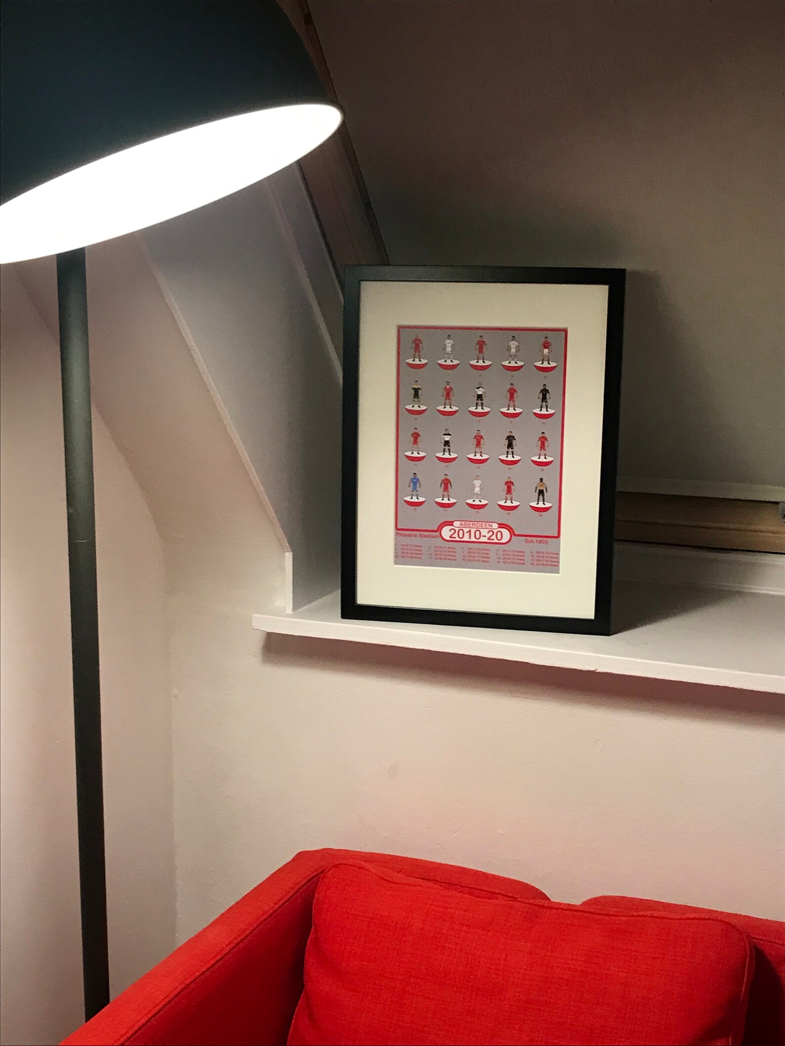 Aberdeen Football Club Retro Style Illustrated Kit History - Etsy