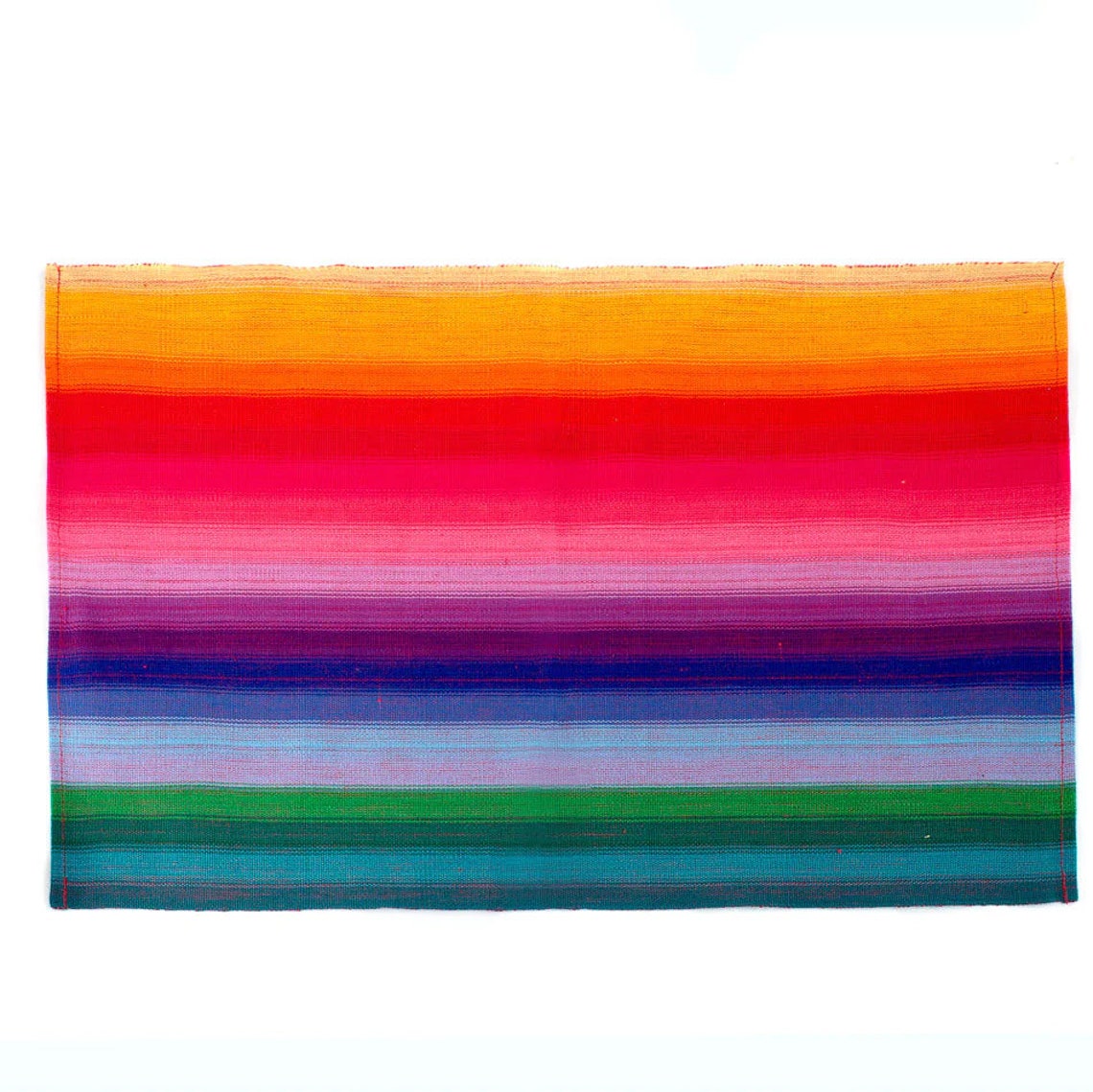 Handwoven Rainbow Placemat - Etsy