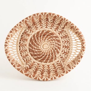 Pine Needle Haida Handwoven Basket With Handles / 3 Sizes - Etsy
