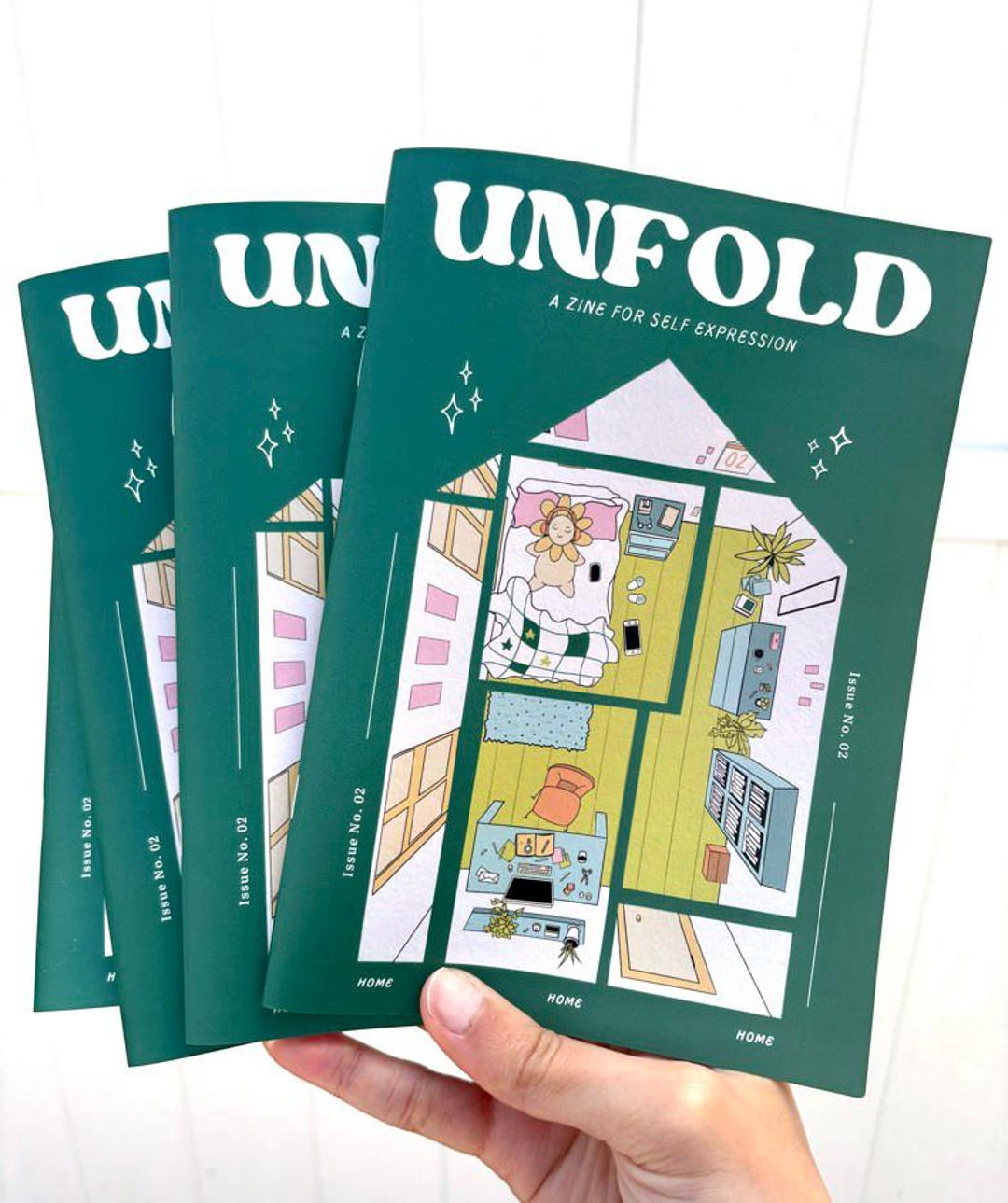 Home Zine - Unfold Issue 02: - Poetry, Art & Photography | Inspo Book ...