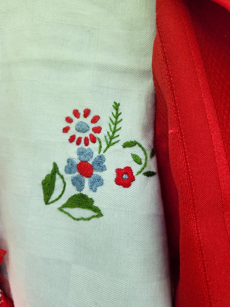 Upcycled Repurposed Tablecloth Blouse/gift for Her/ Size Small. Gift ...