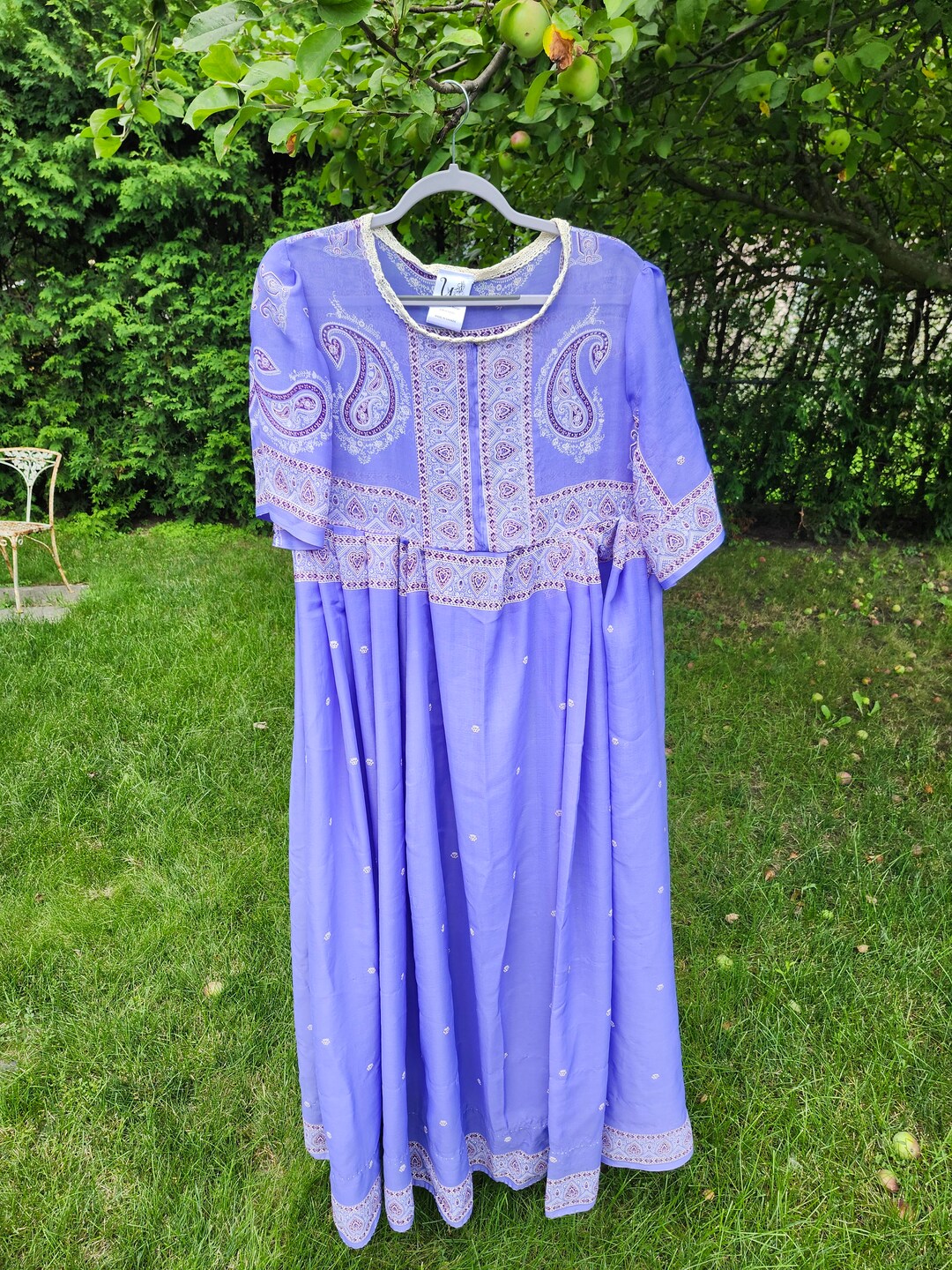 Upcycled Repurposed Sari Dress. Size Large. - Etsy