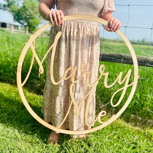 Engagement Sign/marry Me Sign/proposal Sign/wood Engagement Sign - Etsy