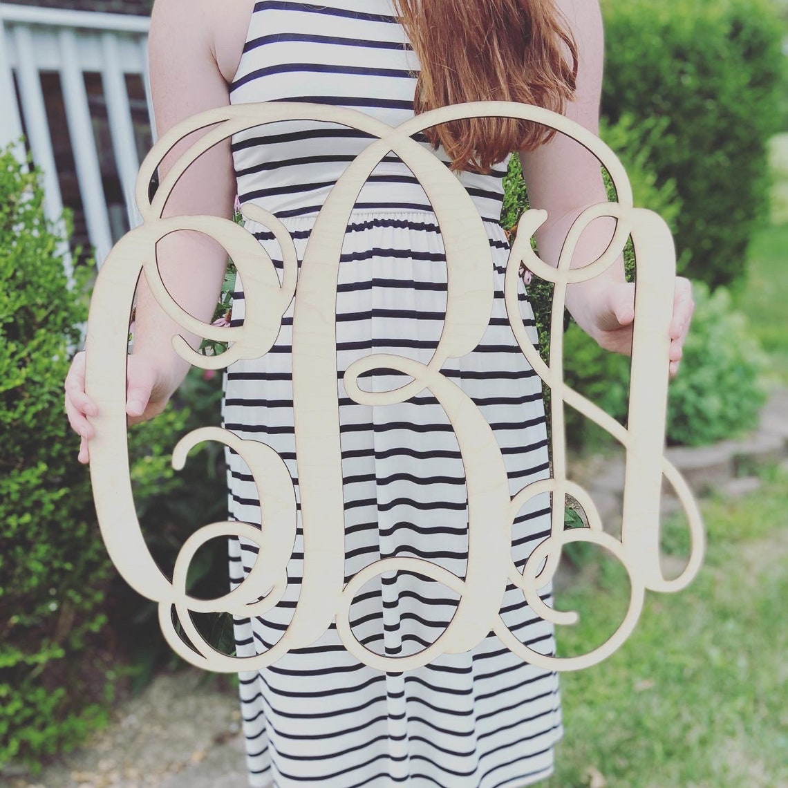 Custom Wood Monogram Sign/personalized Monogram/baby Nursery | Etsy