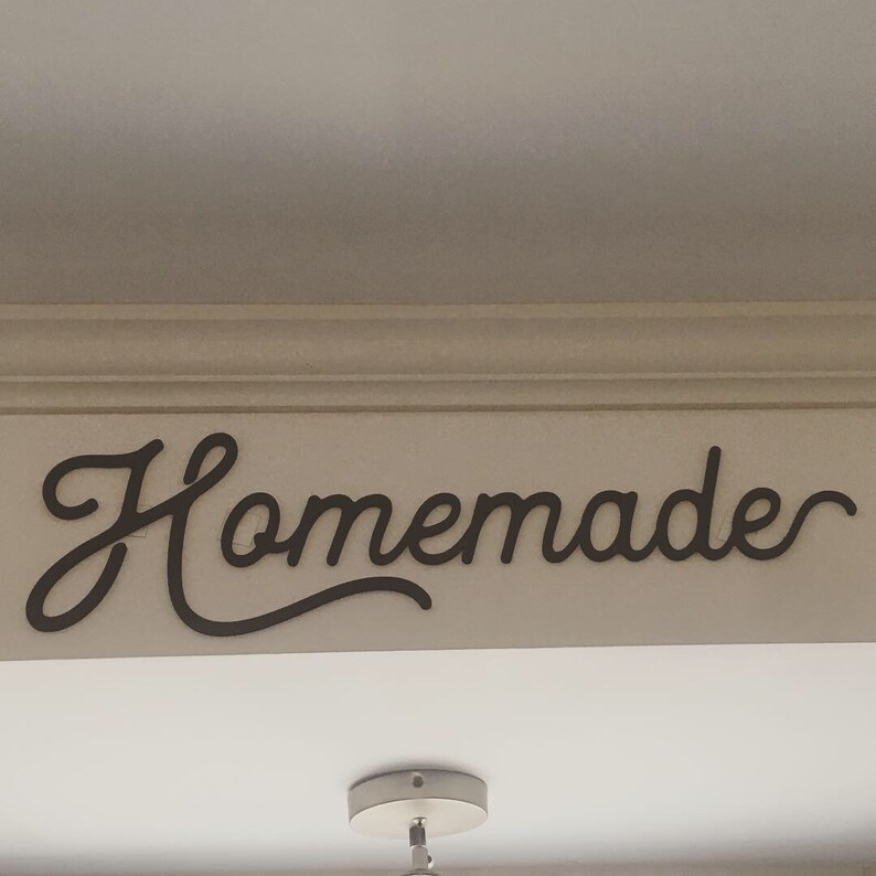 Homemade Laser Cut Words Wood Kitchen Words Vintage Kitchen - Etsy