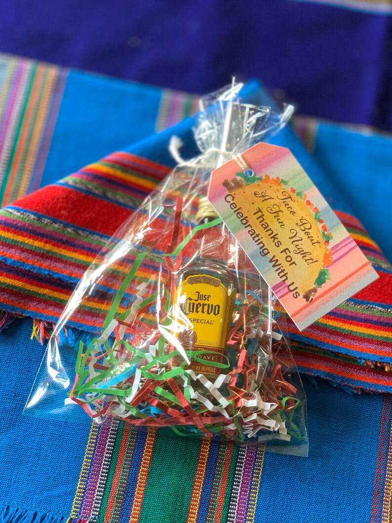 Personalized Taco Theme Gift Tags. Mexican Fiesta Hanging - Etsy