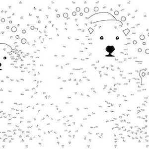 Christmas Extreme Difficulty Dot-to-dot / Connect the Dots: Holiday ...