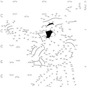 Mummy Dot-to-dot / Connect the Dots - 388 Dots - Etsy