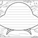 UFO Writing Paper Templates - Etsy