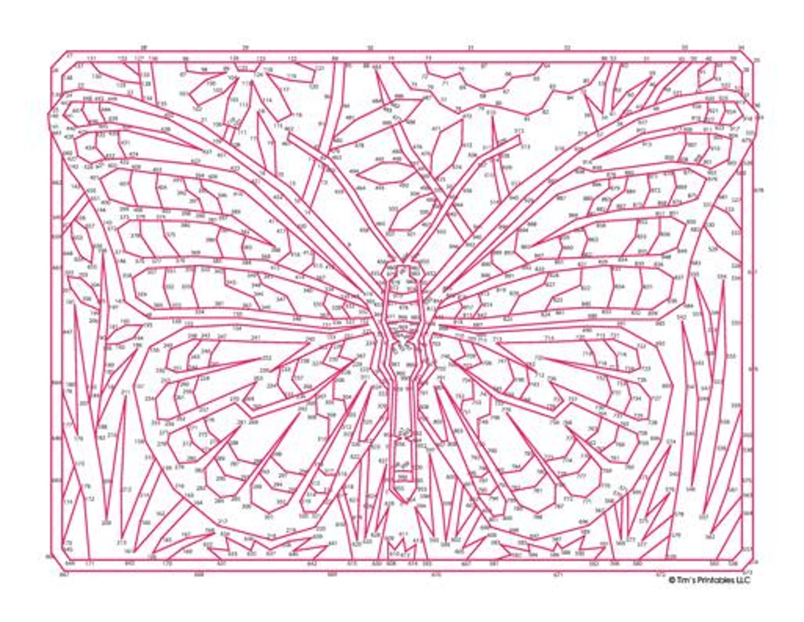 Animal Extreme Difficulty Dot-to-dot / Connect the Dots Vol. 4 PDF - Etsy