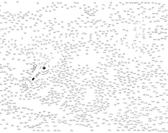 Cheetah Extreme Dot to Dot PDF Activity and Coloring Page - Etsy