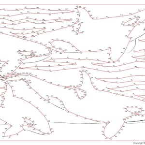 Killer Whale Dot-to-dot / Connect the Dots PDF - 462 Dots - Etsy