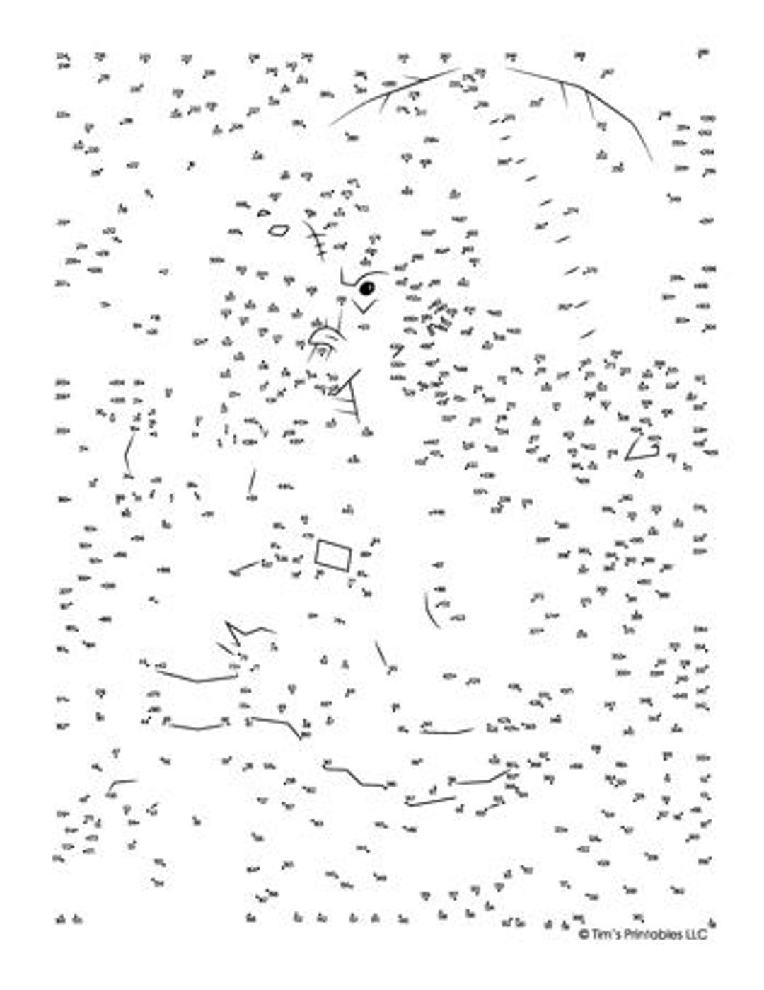 Dinosaur Pirate Dot-to-dot / Connect the Dots PDF - Etsy