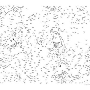 Summer Extreme Difficulty Dot-to-dot / Connect the Dots PDF - 808 Dots ...