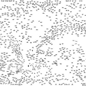 Stegosaurus Extreme Difficulty Dot-to-dot / Connect the Dots PDF - Etsy