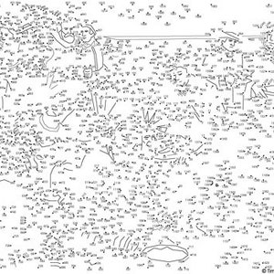 First Thanksgiving Extreme Difficulty Dot-to-dot / Connect the Dots PDF ...