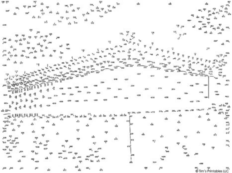 Parthenon Extreme Difficulty Dot-to-dot / Connect the Dots PDF - Etsy