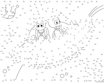 Animal Extreme Difficulty Dot-to-dot / Connect the Dots Vol.1 - Etsy UK