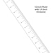 Printable Paper Rulers - Inches and Centimeter, Color and Black & White ...