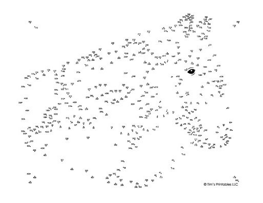 Animal Extreme Difficulty Dot-to-dot / Connect the Dots Vol. 2 PDF - Etsy