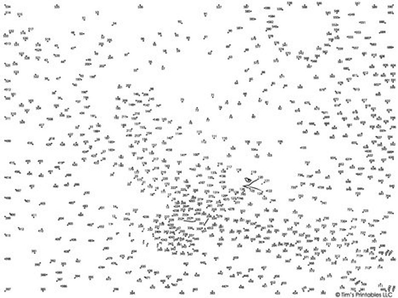 Eagle Dot-to-dot / Connect the Dots PDF - Etsy