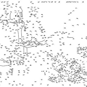 Christmas Eve Extreme Difficulty Dot-to-dot / Connect the Dots PDF - Etsy