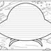UFO Writing Paper Templates - Etsy