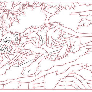 Sabertooth Tiger Extreme Difficulty Dot-to-dot / Connect the Dots PDF ...