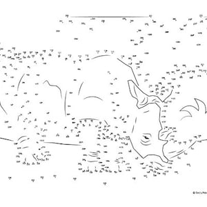 Animal Extreme Difficulty Dot-to-dot / Connect the Dots Vol. 2 PDF - Etsy