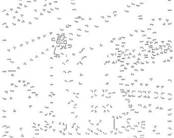 Dodo Bird Dot-to-dot / Connect the Dots PDF - Etsy