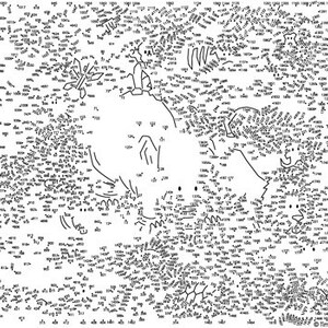 Animals Dot-to-dot / Connect the Dots PDF - 1959 Dots! - Etsy