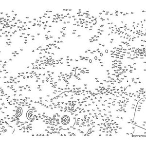 Sunken Treasure Ship (with Sharks & Divers!) Extreme Difficulty Dot-to ...