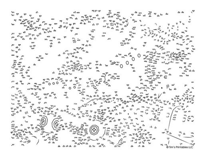 Sunken Treasure Ship (with Sharks & Divers!) Extreme Difficulty Dot-to ...