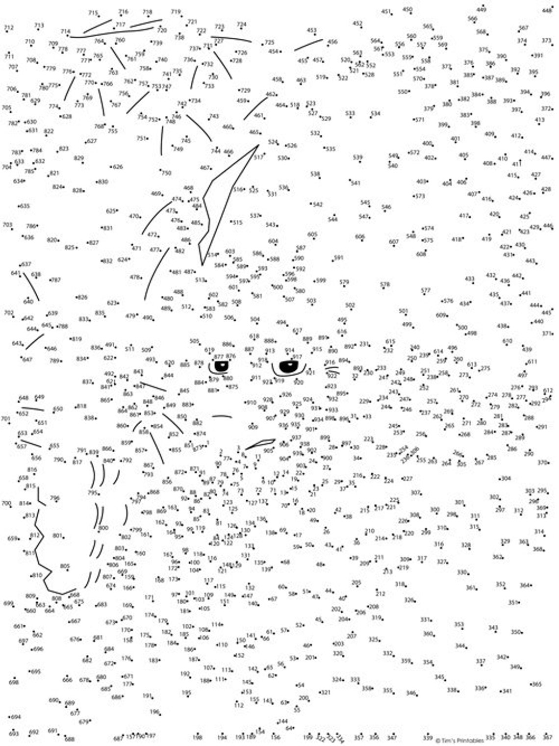 Wizard Dot-to-dot / Connect the Dots - Etsy