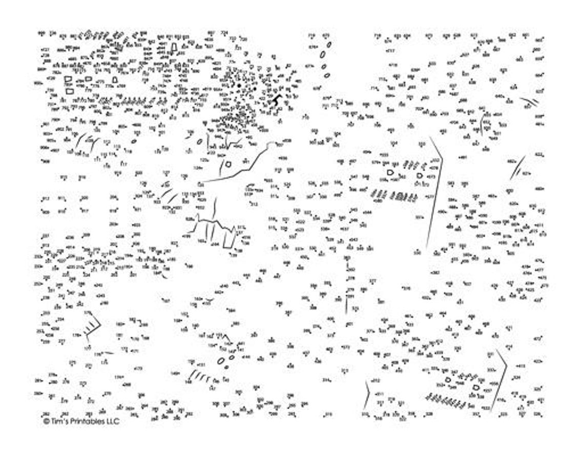 Halloween Extreme Difficulty Dot-to-dot / Connect the Dots Vol. 1 PDF ...