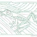 Red-eyed Tree Frog Dot-to-dot / Connect the Dots - 423 Dots - Etsy