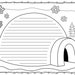 Igloo Writing Paper Templates - Etsy Canada