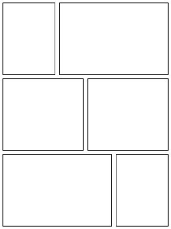 Comic Book Paper Templates PDF - 100 Printable Layouts for Kids - Etsy