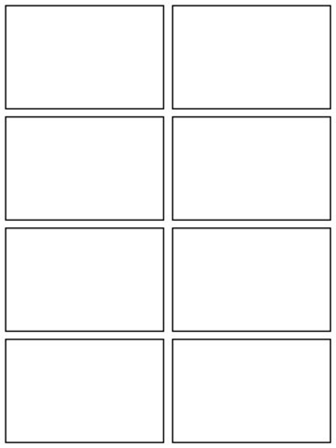 Comic Book Paper Templates PDF - 100 Printable Layouts for Kids - Etsy